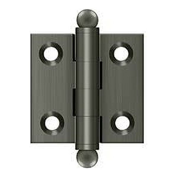 Deltana Ch1515 1-1/2" X 1-1/2" Pair Of Solid Brass Cabinet Hinges ...