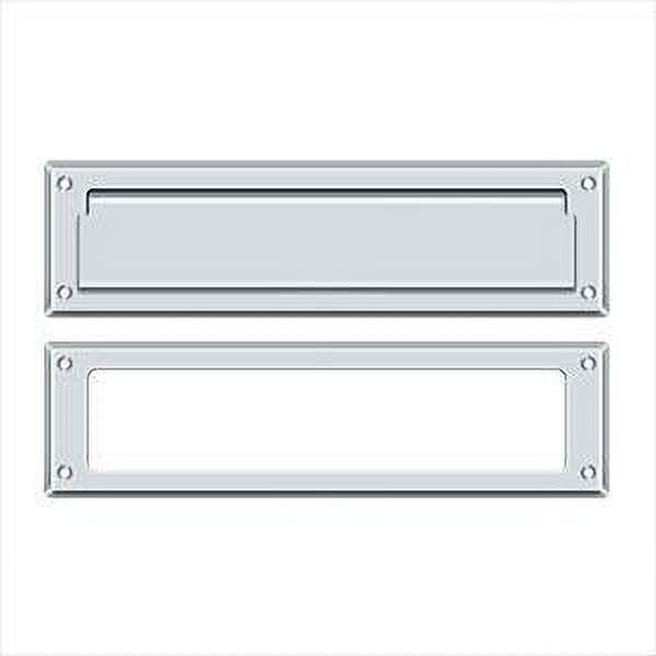 Deltana MS211U26 13 1/8-Inch Mail Slot with Solid Brass Interior Frame ...