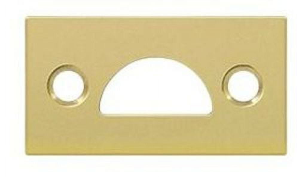 Deltana 178MSTU3 Mortise Strike, Solid Brass in Polished Brass ...