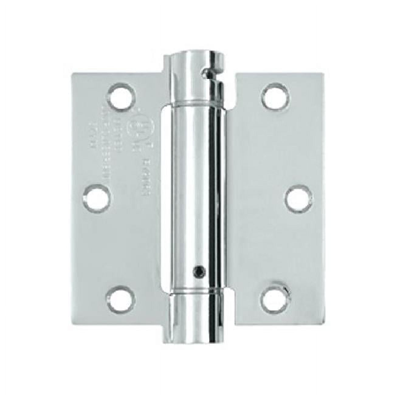 Deltana 3.5 x 3.5 in. Spring Hinge Steel-US26 - Walmart.com