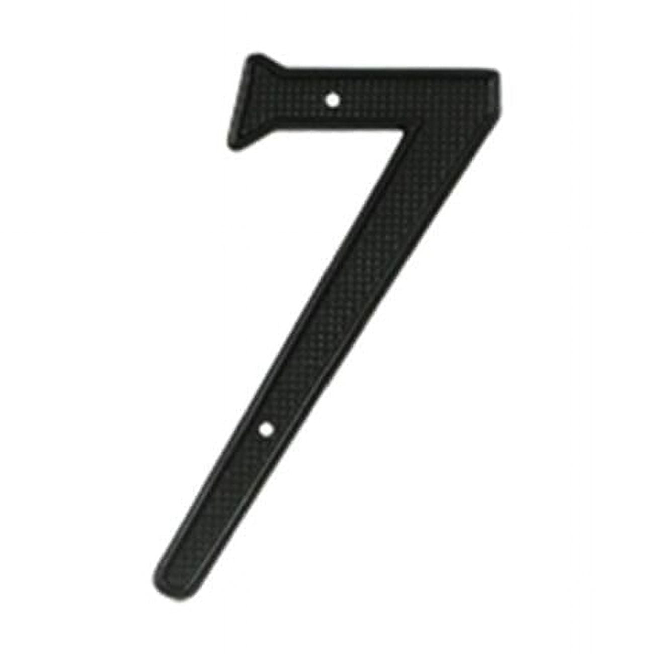 Deltana 4 in. House Numbers- Black - Zinc - Walmart.com