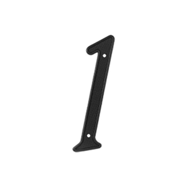 Deltana 4 in. House Numbers- Black - Zinc - Walmart.com