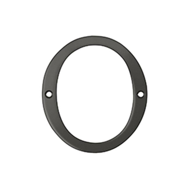 Deltana 4 in. House Numbers- Oil Rubbed Bronze - Solid Brass - Walmart.com