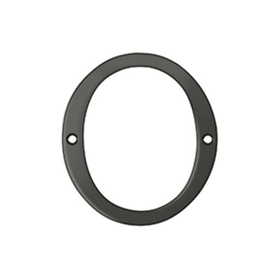 Deltana 4 in. House Numbers- Oil Rubbed Bronze - Solid Brass - Walmart.com