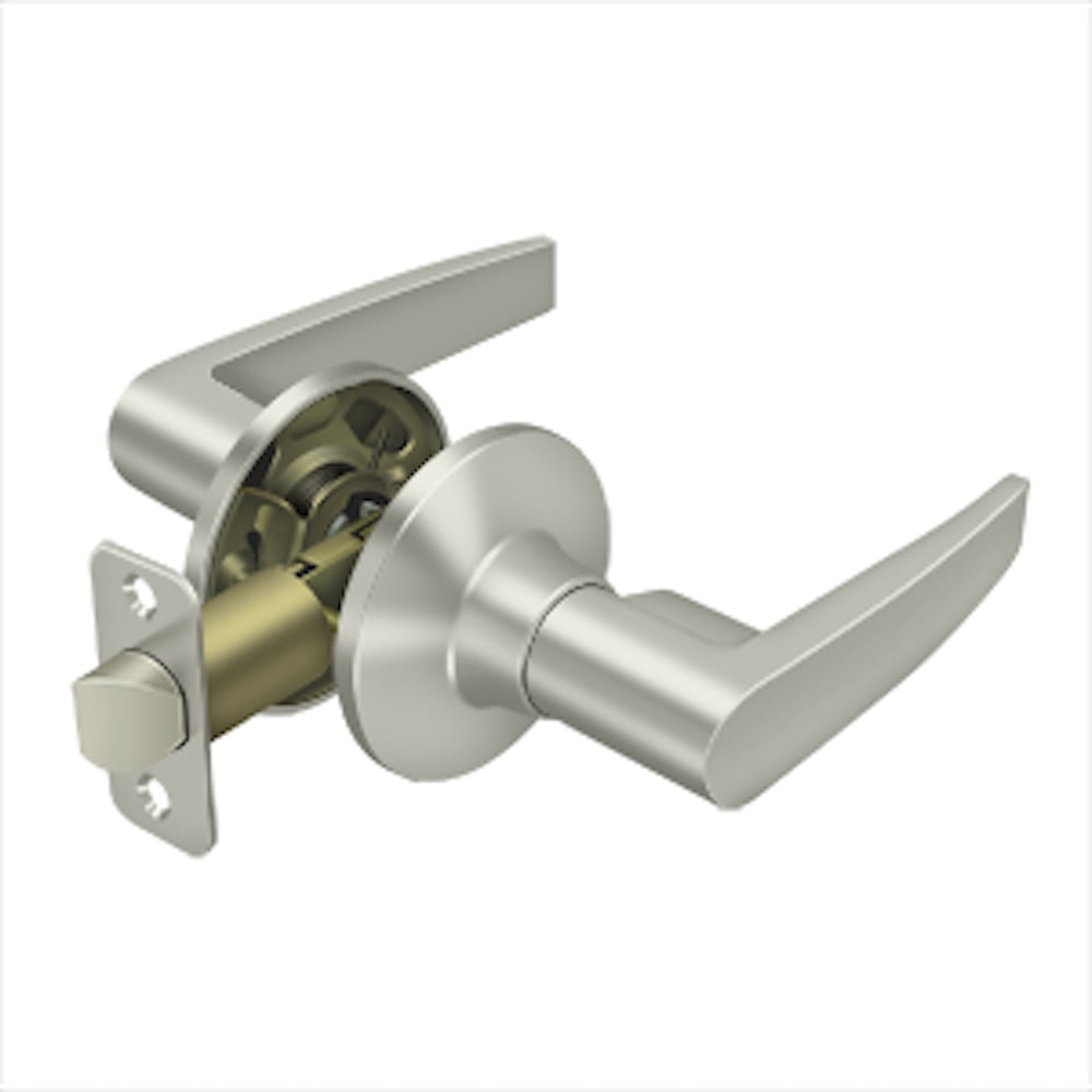 Deltana 6413-15 Morant Home Series Flat Handle Leverset Passage Satin ...