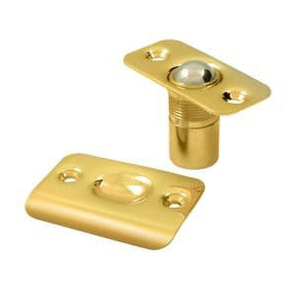 Deltana BC218RCR003 Ball Catch, Round Corners in PVD Polished Brass ...