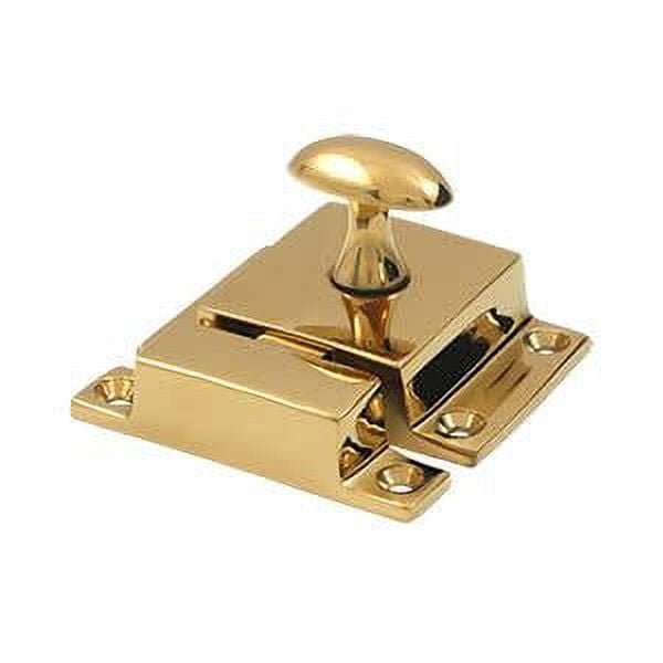 Deltana CL1580CR003 Cabinet Lock, 1-5/8" x 2-1/4" in PVD Polished Brass ...