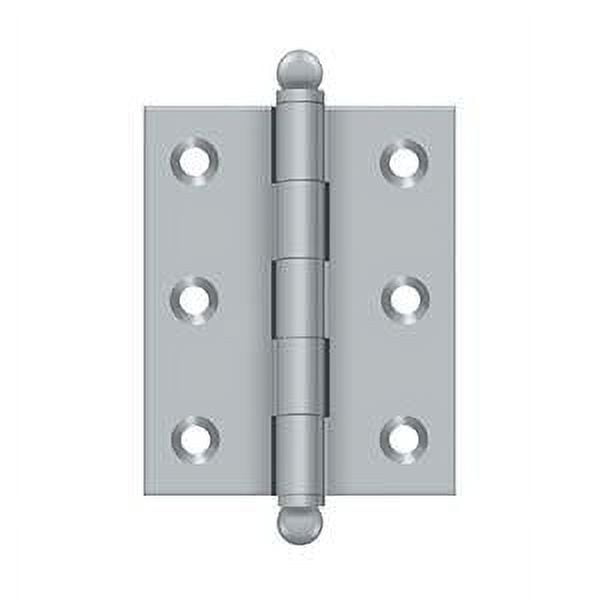 Deltana CH2520U26D 2-1/2" x 2" Hinge, w/ Ball Tips in Brushed Chrome ...