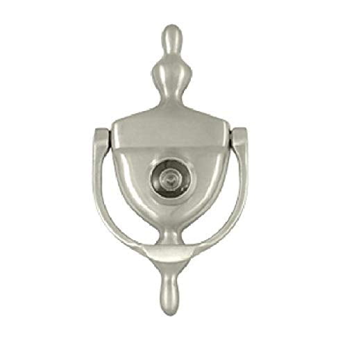 Deltana DKV630U15 Door Knocker with Viewer 1-3/4-Inch Max Door ...