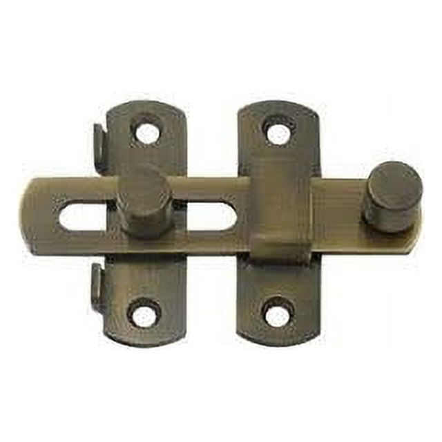 Deltana DL35U5 Solid Brass 3 1/2-Inch Drop Latch - Walmart.com