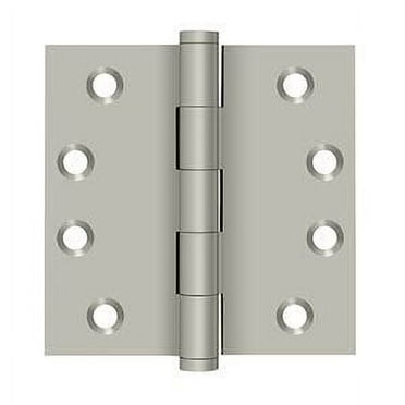 Deltana DSB4B3-UNL 4" x 4" Square Hinge; Ball Bearings; Unlacquered ...