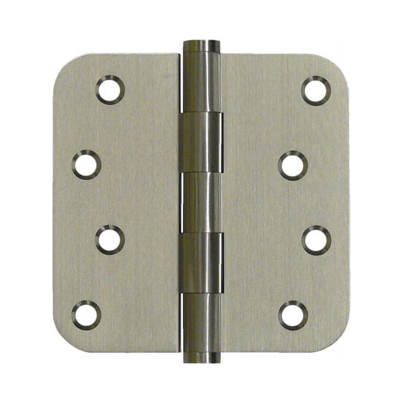 Deltana DSB4R515-RZ 4" x 4" x 5/8" Radius Hinge / Zig-Zag; Satin Nickel ...