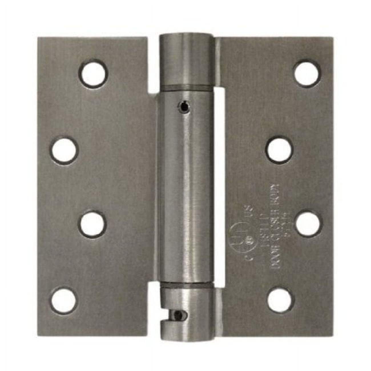 Deltana DSH44U32D 4" x 4" Spring Hinge; Satin Stainless Steel Finish ...