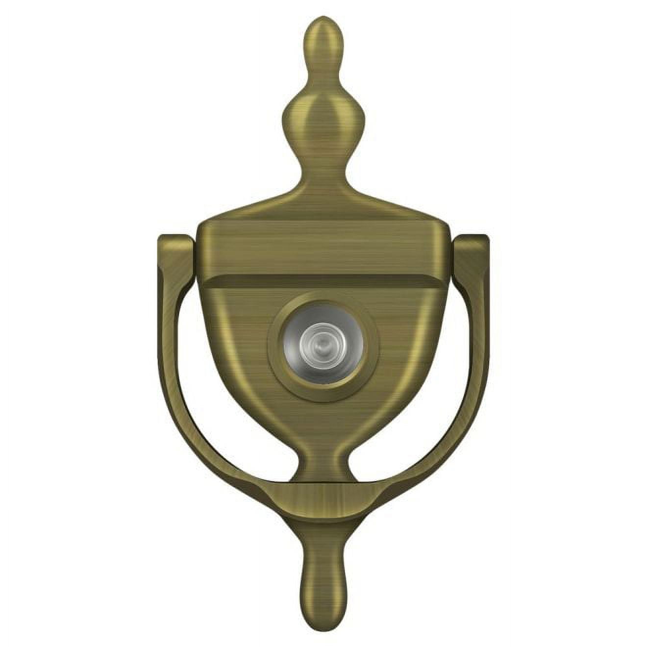Deltana Dkv630 Traditional 6" Tall Urn Drop Bail Door Knocker - Brass ...