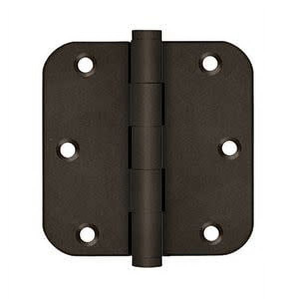 Deltana Dsb35r5-R 3-1/2" X 3-1/2" Solid Brass 5/8" Radius Corner Plain ...