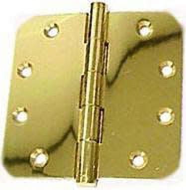 Deltana Dsb4r5 4" X 4" Solid Brass 5/8" Radius Corner Plain Bearing ...