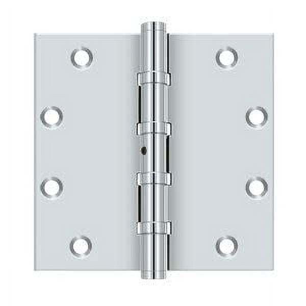Deltana Dsb55nb 5" X 5" Solid Brass Square Corner Ball Bearing Mortise ...