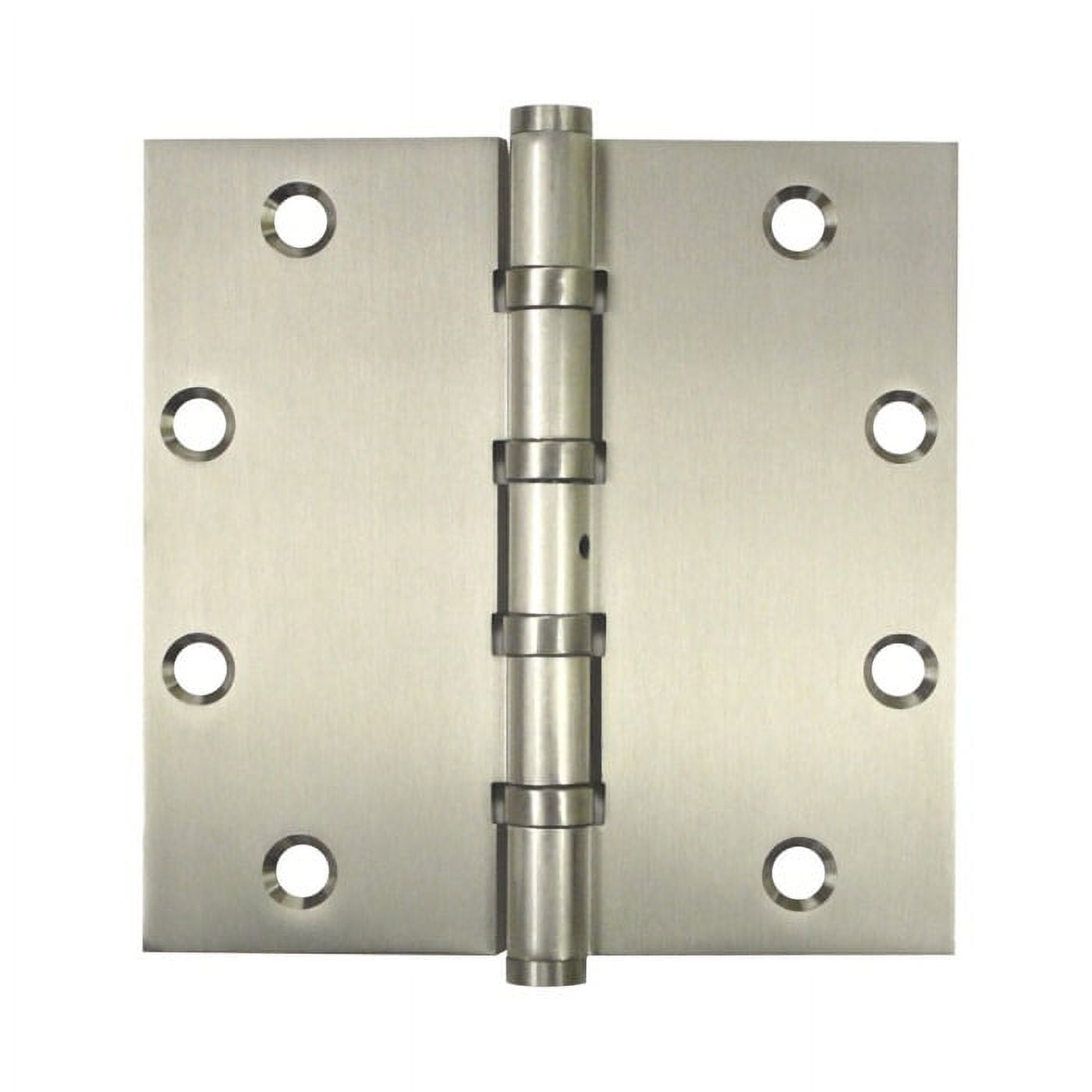 Deltana Dsb55nb 5" X 5" Solid Brass Square Corner Ball Bearing Mortise ...