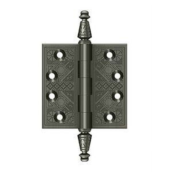 Deltana Dsbp35 3.5" X 3.5" Solid Brass Square Corner Plain Bearing ...