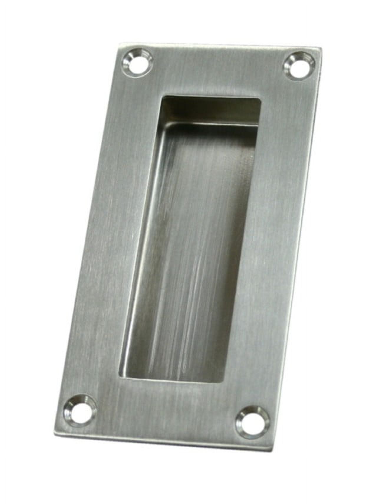 Deltana FP155U32D Flush Pull; Rectangular; Stainless Steel; 4" x 2" x 7 ...