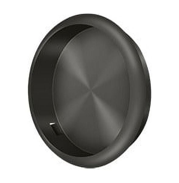 Deltana FP221RU10B Flush Pull; Round; 2-1/8" Diameter; Oil Rubbed ...