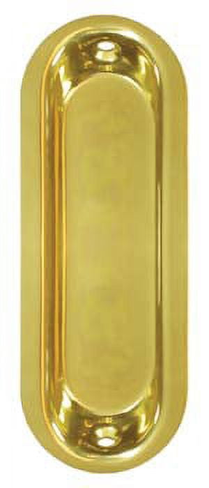 Deltana FP223CR003 Flush Pull; Oblong; 3-1/2" x 11/4" x 5/16"; Lifetime ...