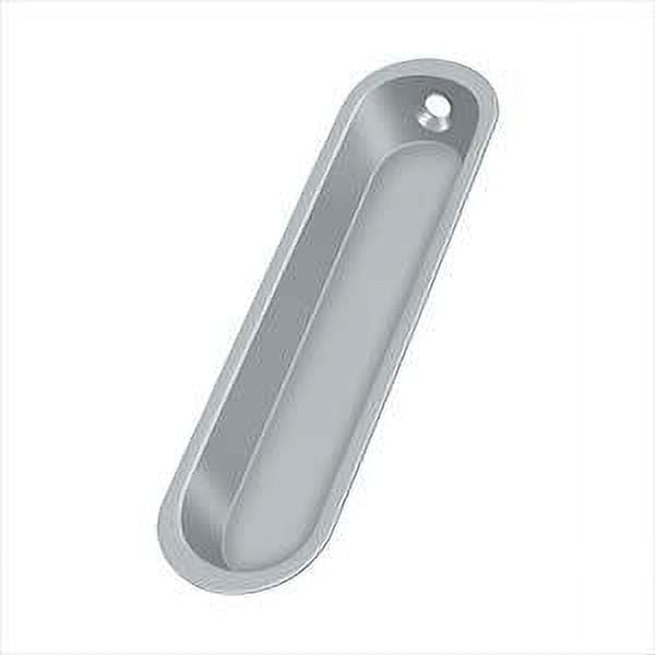 Deltana FP828U26D Flush Pull, 4" x 1" x 1/2" in Brushed Chrome ...