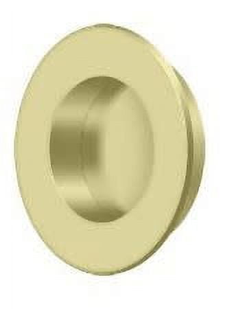 Deltana FP178U3-UNL Flush Pull, Round, HD, 1-7/8", Solid Brass in ...