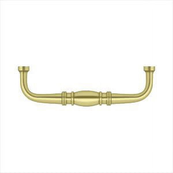 Deltana K4474U3 Colonial Wire Pull, 4" in Polished Brass - Walmart.com