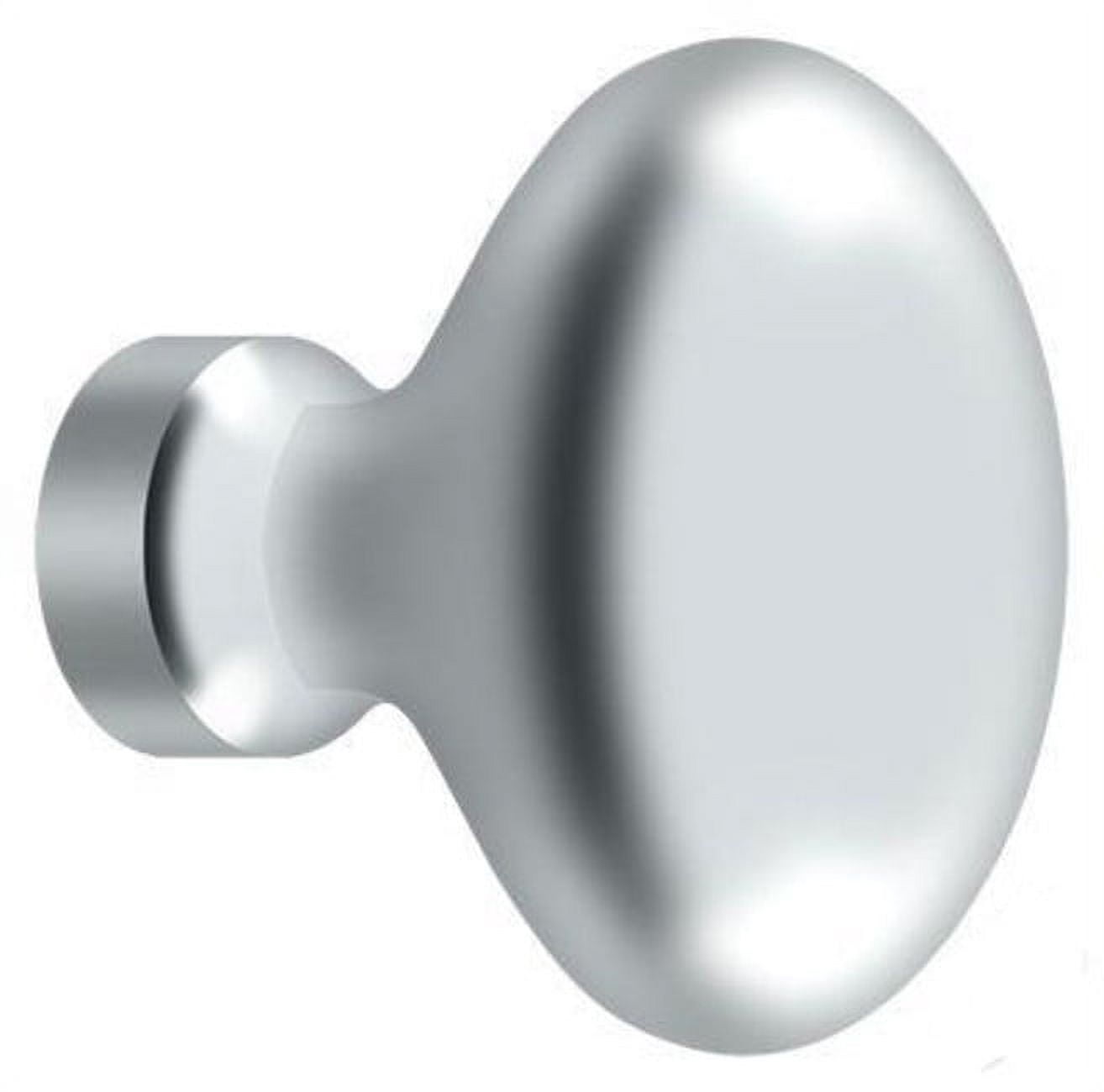 Deltana KE125U26 Knob, Oval/Egg Shape in Polished Chrome - Walmart.com