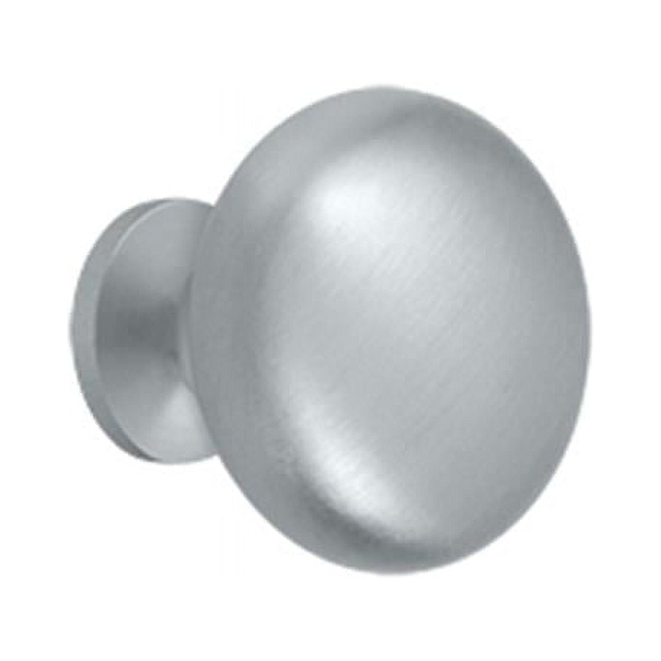Deltana Knob Round Solid- Satin Chrome - Walmart.com