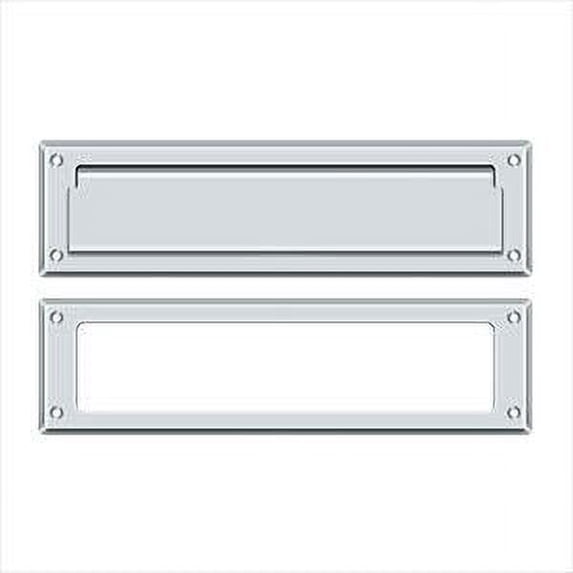 Deltana MS211U26 13 1/8-Inch Mail Slot with Solid Brass Interior Frame ...