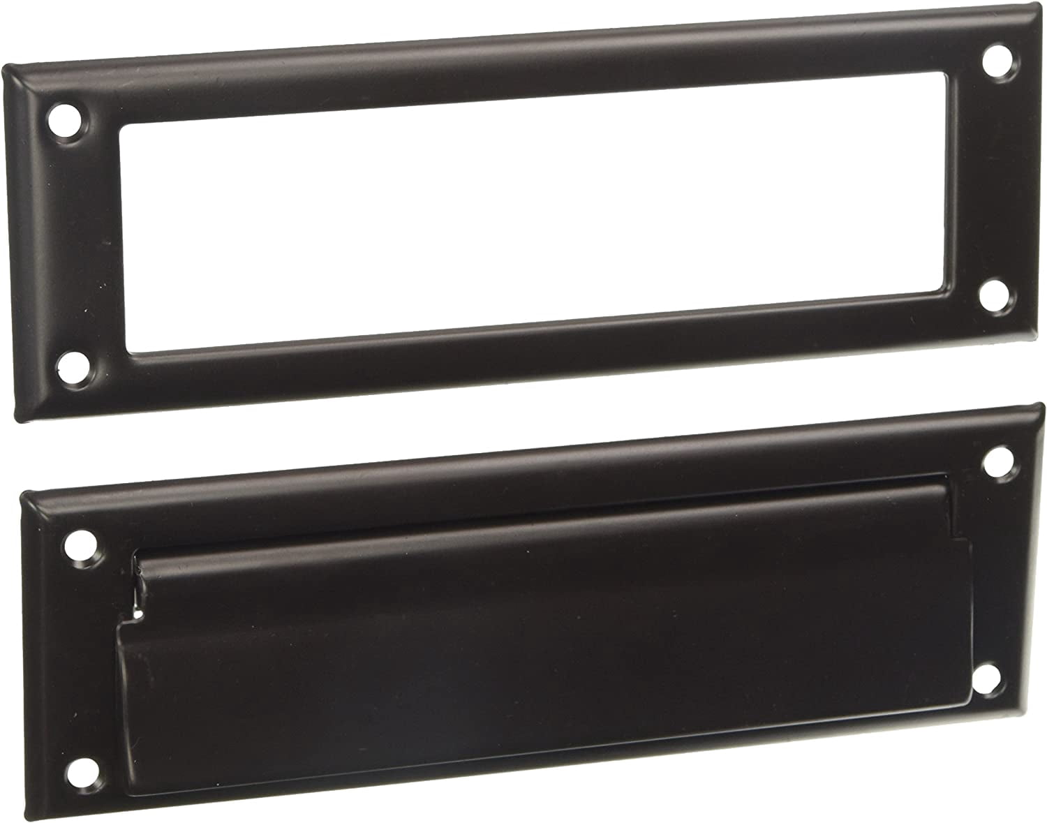 Deltana MS626U10B 8 7/8-Inch Mail Slot with Solid Brass Interior Frame ...