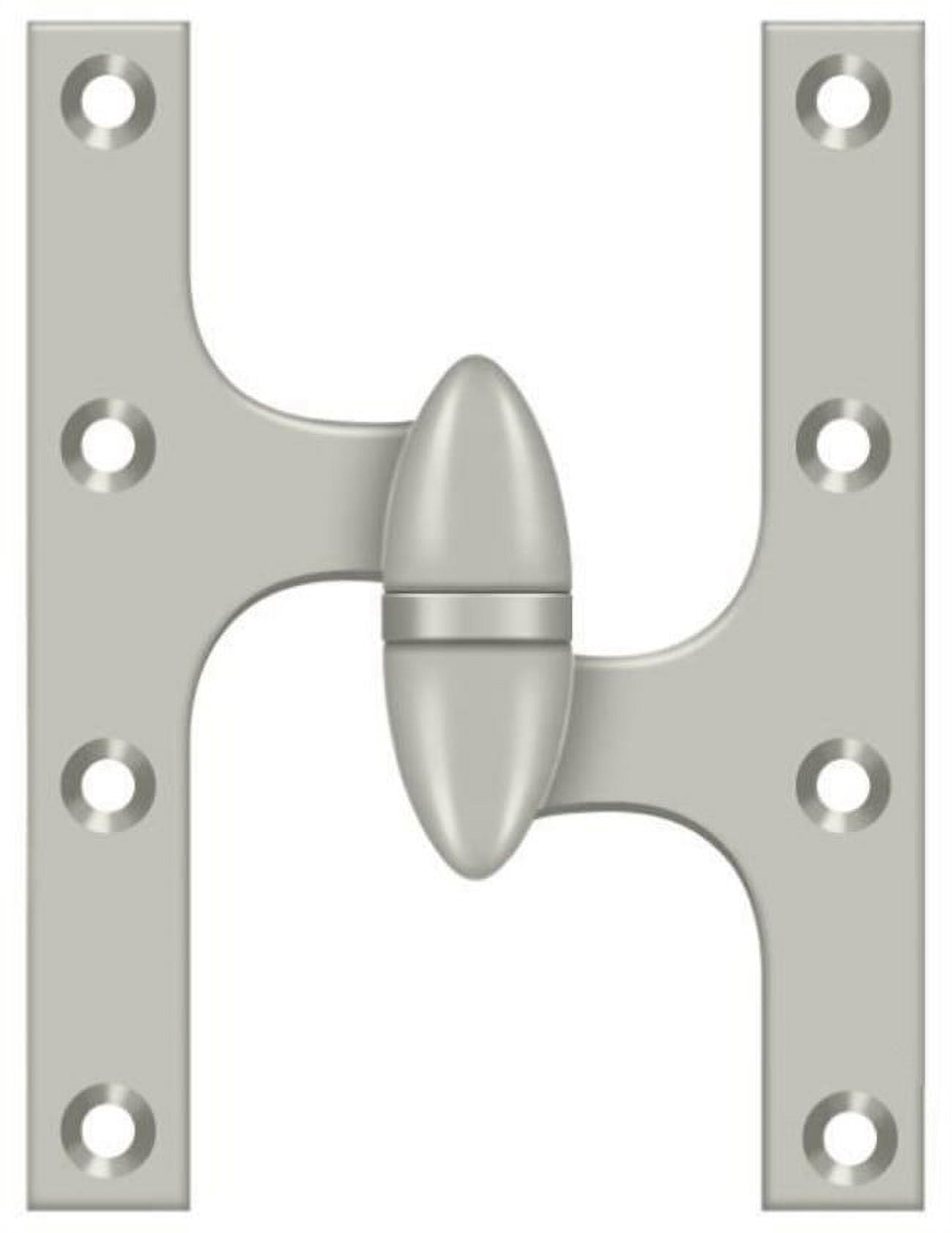 Deltana Ok6050b-R Solid Brass 6" X 5" Right Hand Olive Knuckle Hinge ...