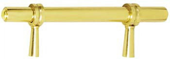 Deltana P310CR003 Adjustable Pull 4-3/4" in PVD Polished Brass ...