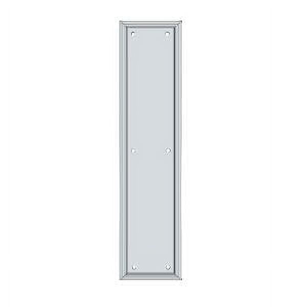 Deltana PP2280U26 Framed Push Plate, HD, 3 1/2" x 15" in Polished ...
