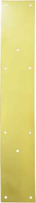 Deltana PPH3520CR003 Push Plate 20" for 10" Door Pull in PVD Polished ...
