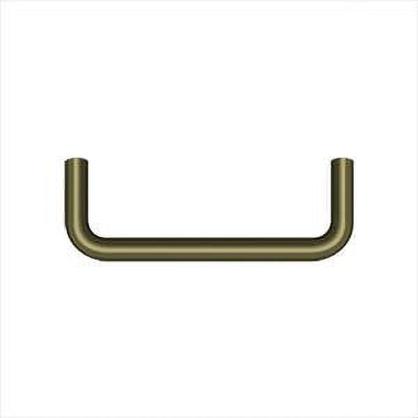 Deltana PW350U5 3 1/2-Inch Center to Center Solid Brass Wire Pull ...