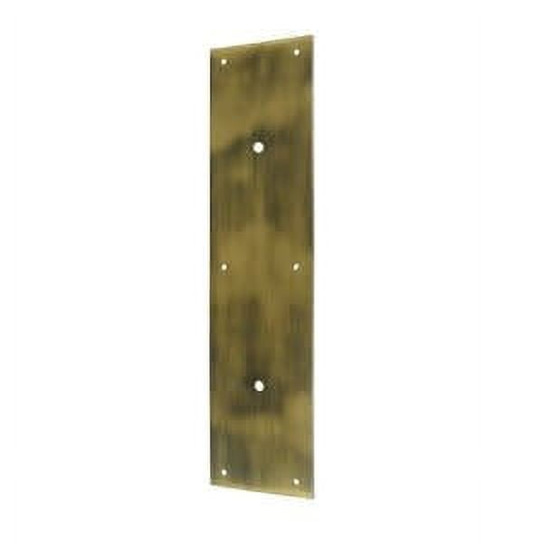 15" Push Plate for 8" Door Pull - Antique Brass - Walmart.com