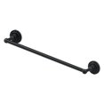 Deltana R2003 24" Solid Brass Towel Bar from the R Series, Paint Black ...
