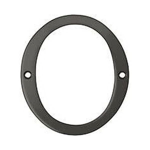 Deltana RN4-0U10B 4" Numbers; Solid Brass; Oil Rubbed Bronze Finish ...