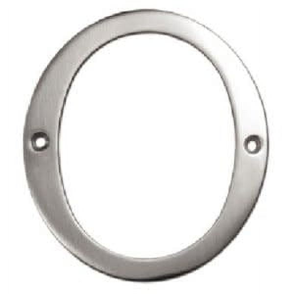 Deltana RN6-0U15 6" Numbers; Solid Brass; Satin Nickel Finish - Walmart ...