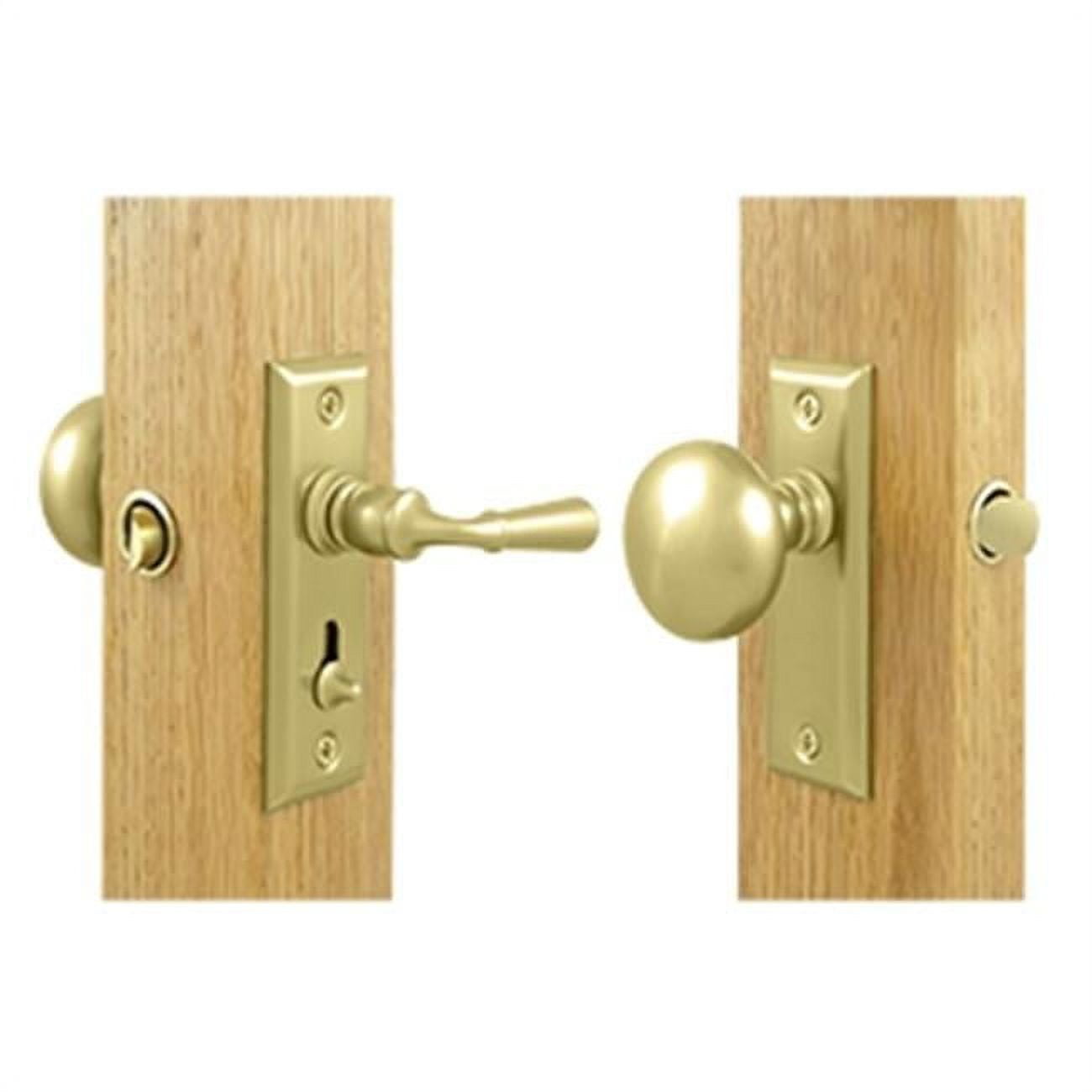 Deltana Rectangular Storm Door Latch Tubular Lock - Bright - Walmart.com