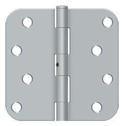Deltana S44R5N26D - Steel Hinge 4 X 4 X 5/8 R NRP US26D - Walmart.com