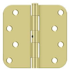 Deltana S44R5N3 - Steel Hinge 4 X 4 X 5/8 R NRP US3 - Walmart.com