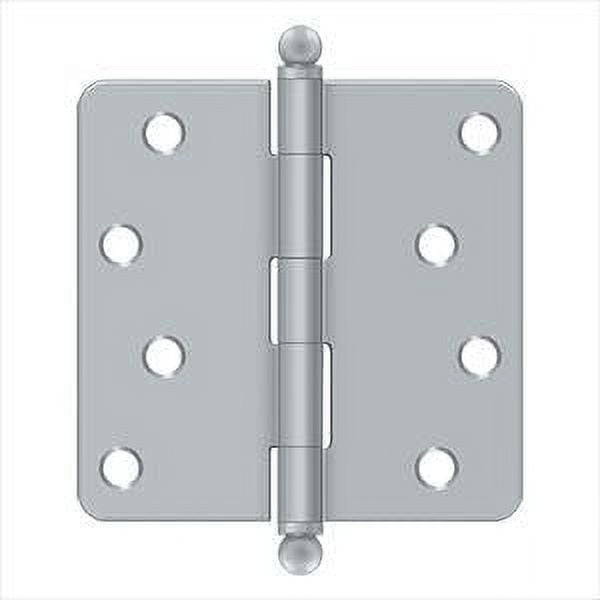 Deltana S44r4-Bt Steel 4" X 4" Plain Bearing 1/4" Radius Corner Ball ...