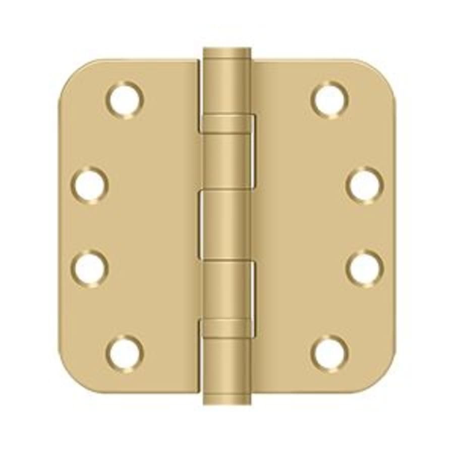 Deltana S44r5hdb 4" X 4" Ball Bearing 5/8" Radius Corners Mortise Hinge - Brass - Walmart.com