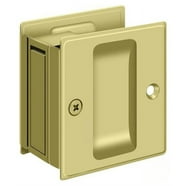 Kwikset 93001-880 Polished Brass Dorian Right Hand Lever Privacy Set ...