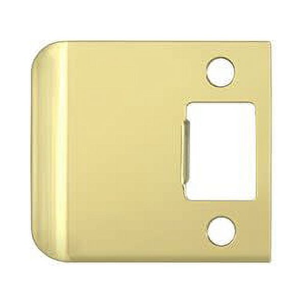 Deltana SPE250U15 Extended Lip Strike Plate; 2-1/2" Overall; Satin ...