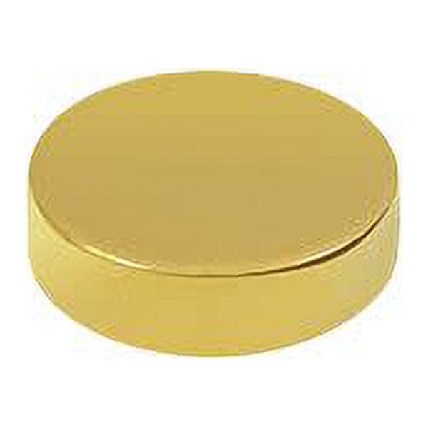 Deltana Scf100 1" Diameter Solid Brass Round Screw Covers - Brass ...